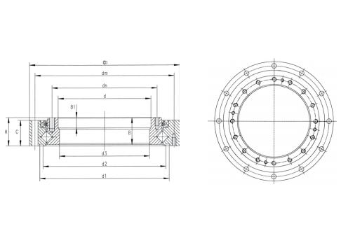 XRU17-80-SHF_PRS_机器人谐波减速机专用轴承_XRU(SHF)系列轴承样本－佰联轴承型号查询